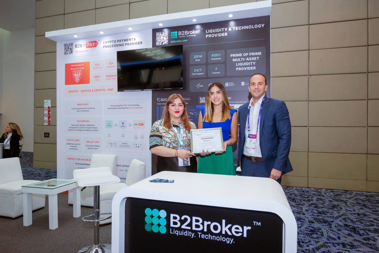 B2BROKER Group Makes New Connections at Money Expo Mexico 2023