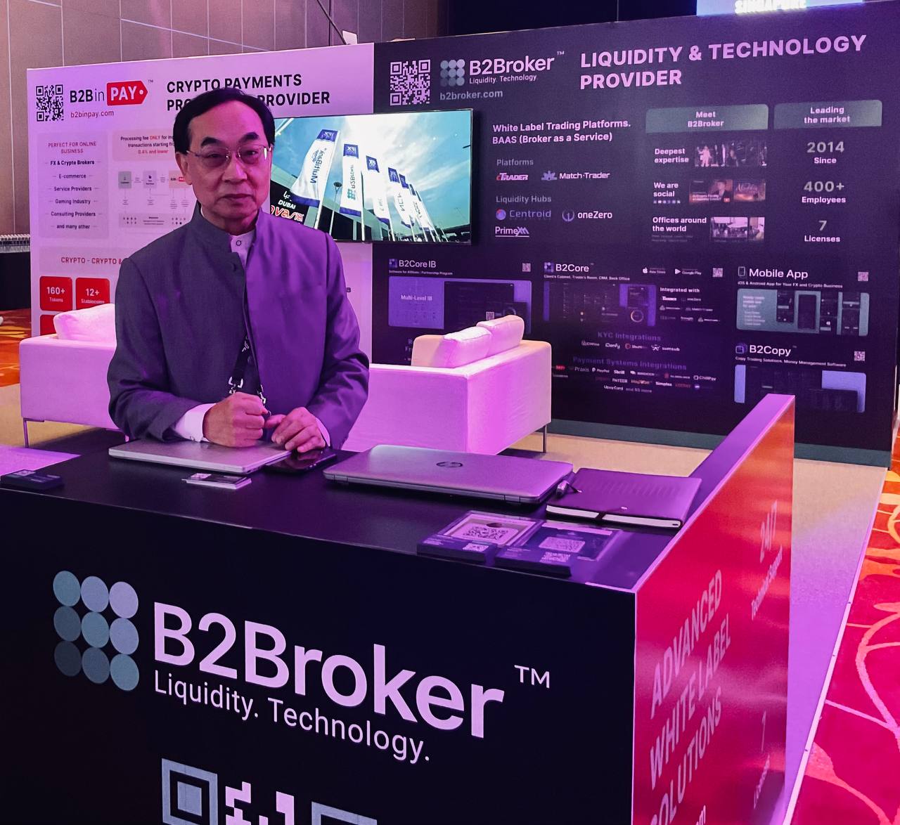 B2BROKER and B2BINPAY at TOKEN2049 Singapore - Event Report