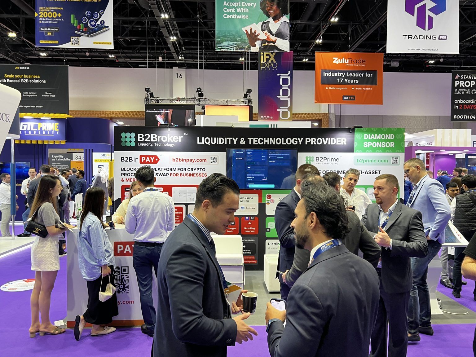 El impacto de B2BROKER en iFX Dubai Expo 2024 - Informe