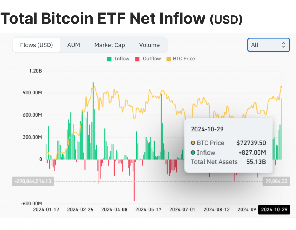 貝萊德IBIT流入 - 揭開比特幣ETF熱潮的神秘面紗