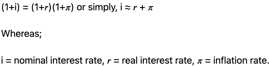 International Fisher Effect - Economic Role and Background