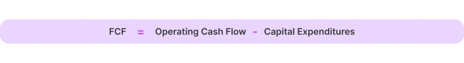Free Cash Flow (FCF): Definition and Calculation Formula