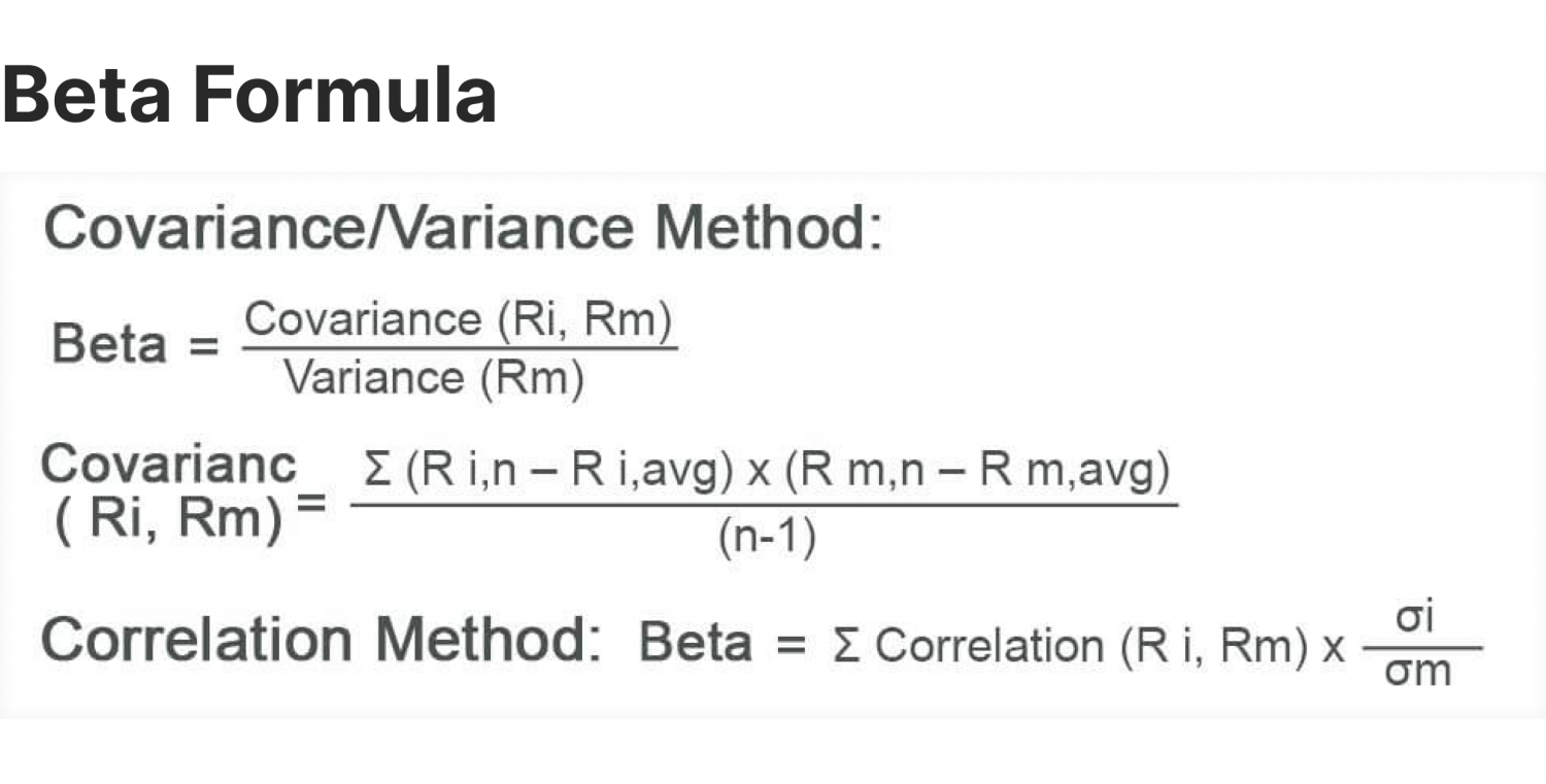 How To Understand Market Risk With Beta Coefficient