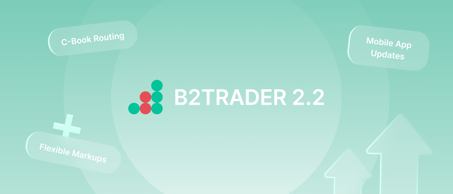 B2TRADER 2.2: C-Book Routing, Flexible Markups, and More